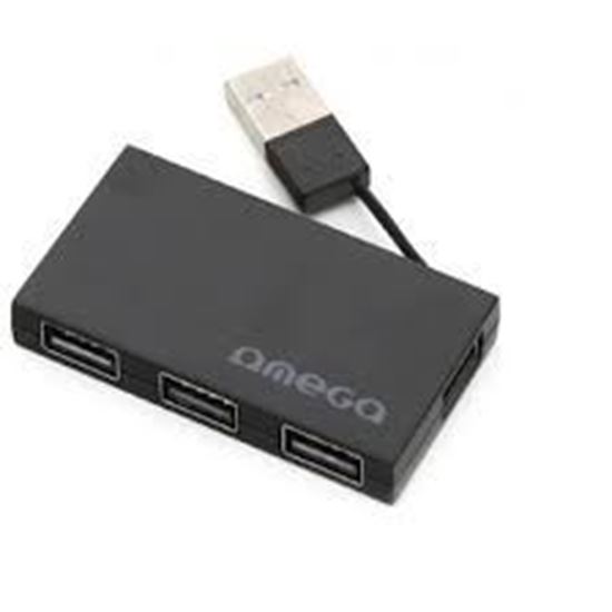 Ferma.sk. Omega 4-ports USB HUB 2.0 Box black